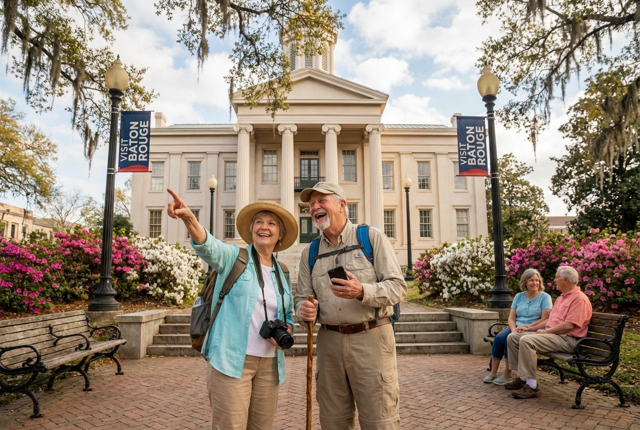 2-Day Accessible Baton Rouge: Gentle Spring Touring for Seniors ...