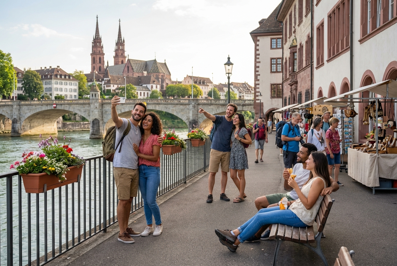 Basel in 1 Days - Sunset cruise on the Rhine (special moment ...