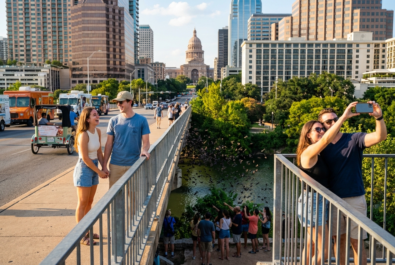 An Intimate Austin Day: Gardens, Lake Sunset & Rooftop Cocktails ...