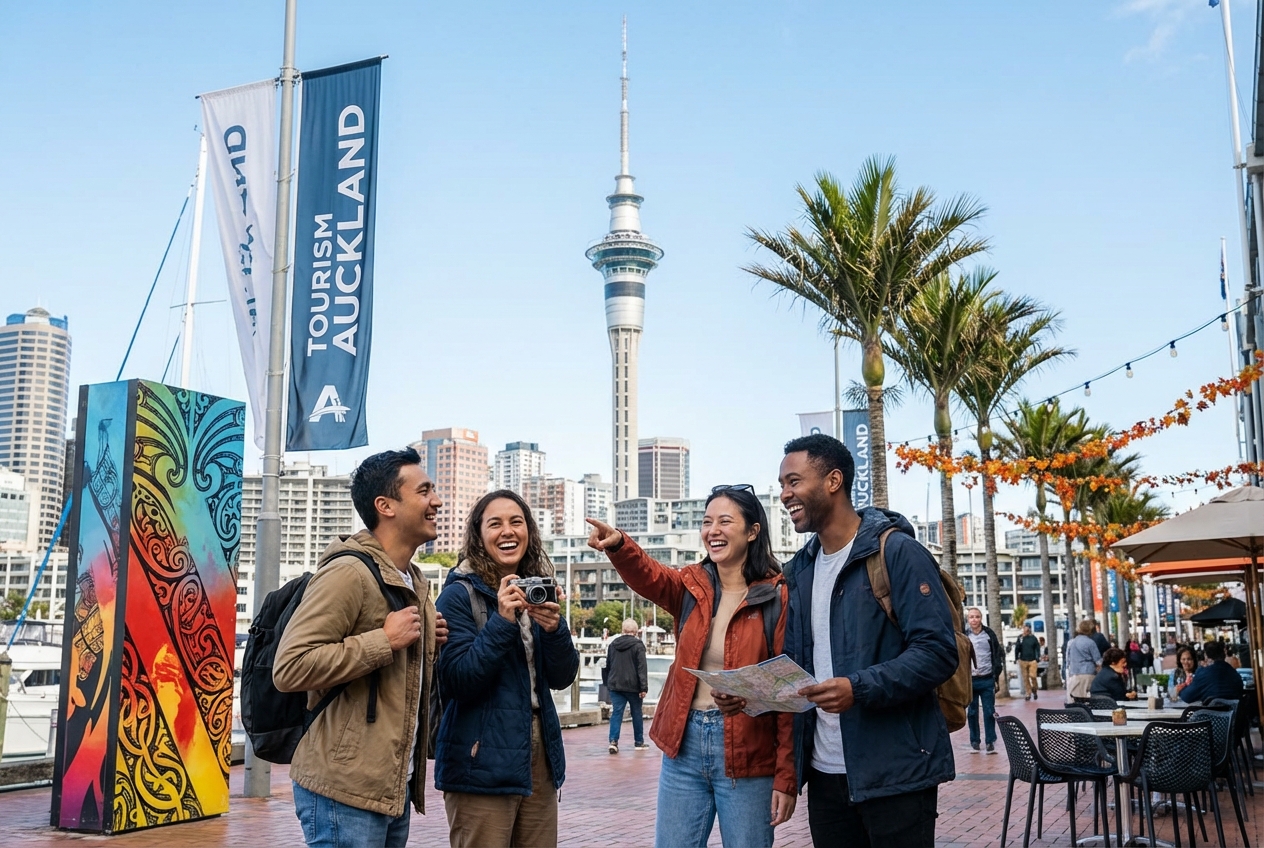 Auckland in a Day — Friends' Fun & Vibrant Loop (Summer) | TheNextGuide