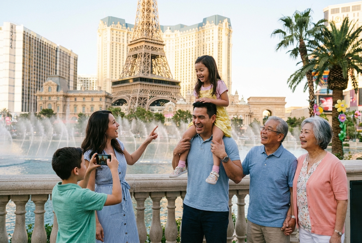 Family-Friendly One-Day Las Vegas (Spring) | TheNextGuide