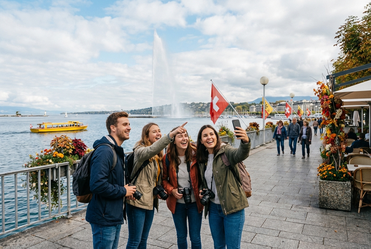 Geneva in 1 Days - Ride around Lac Léman with easy e-bikes | TheNextGuide