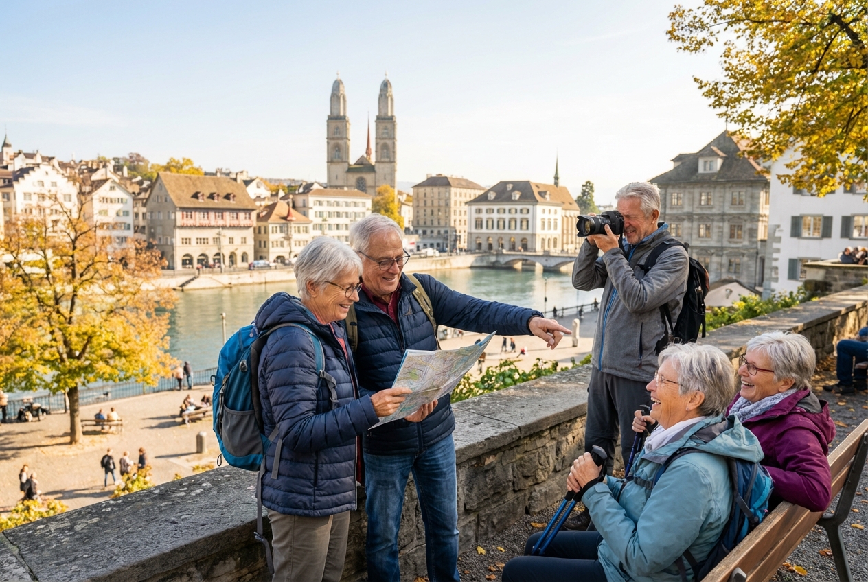 Gentle 2-Day Zürich Visit for Seniors (Spring) | TheNextGuide