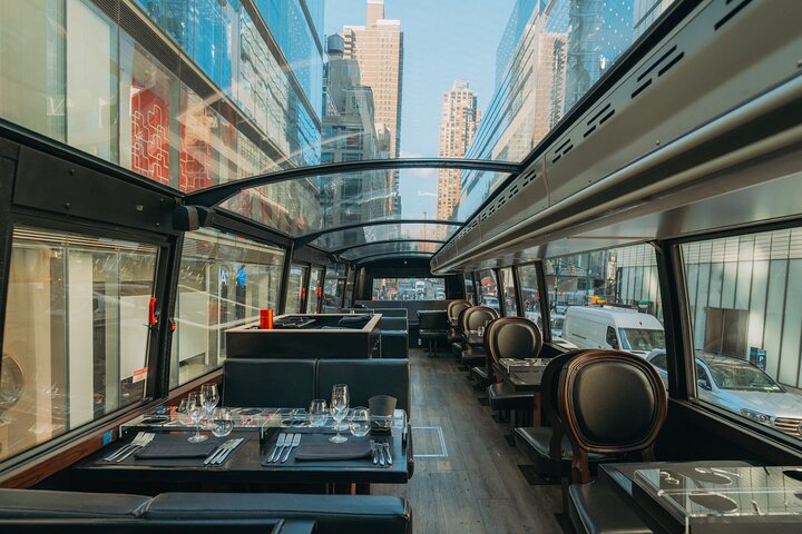 NYC Bustronome: Gourmet Sightseeing Dinner — Romantic Evening ...