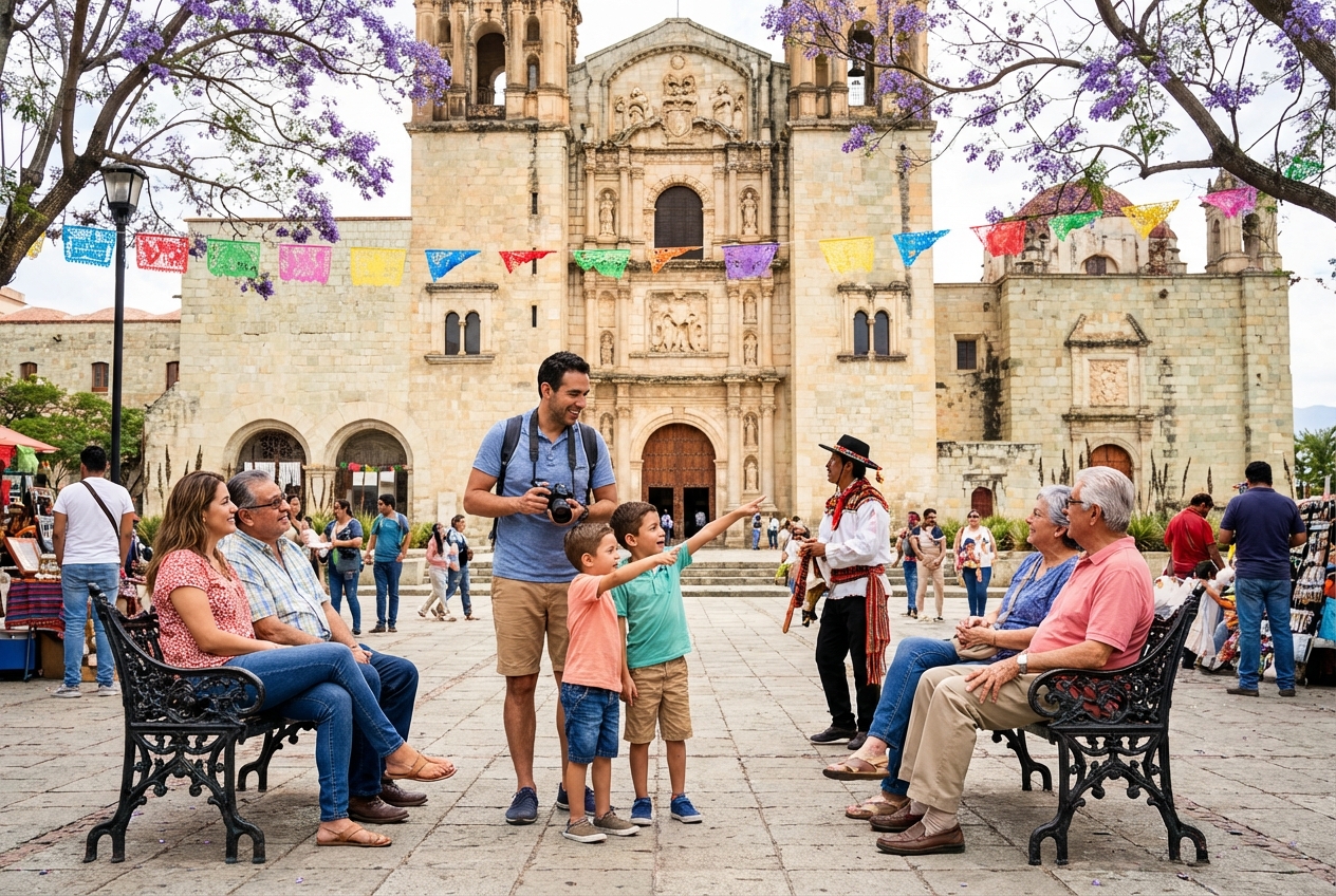 Oaxaca in 1 Days - Jardín Etnobotánico & Santo Domingo (shaded gardens ...