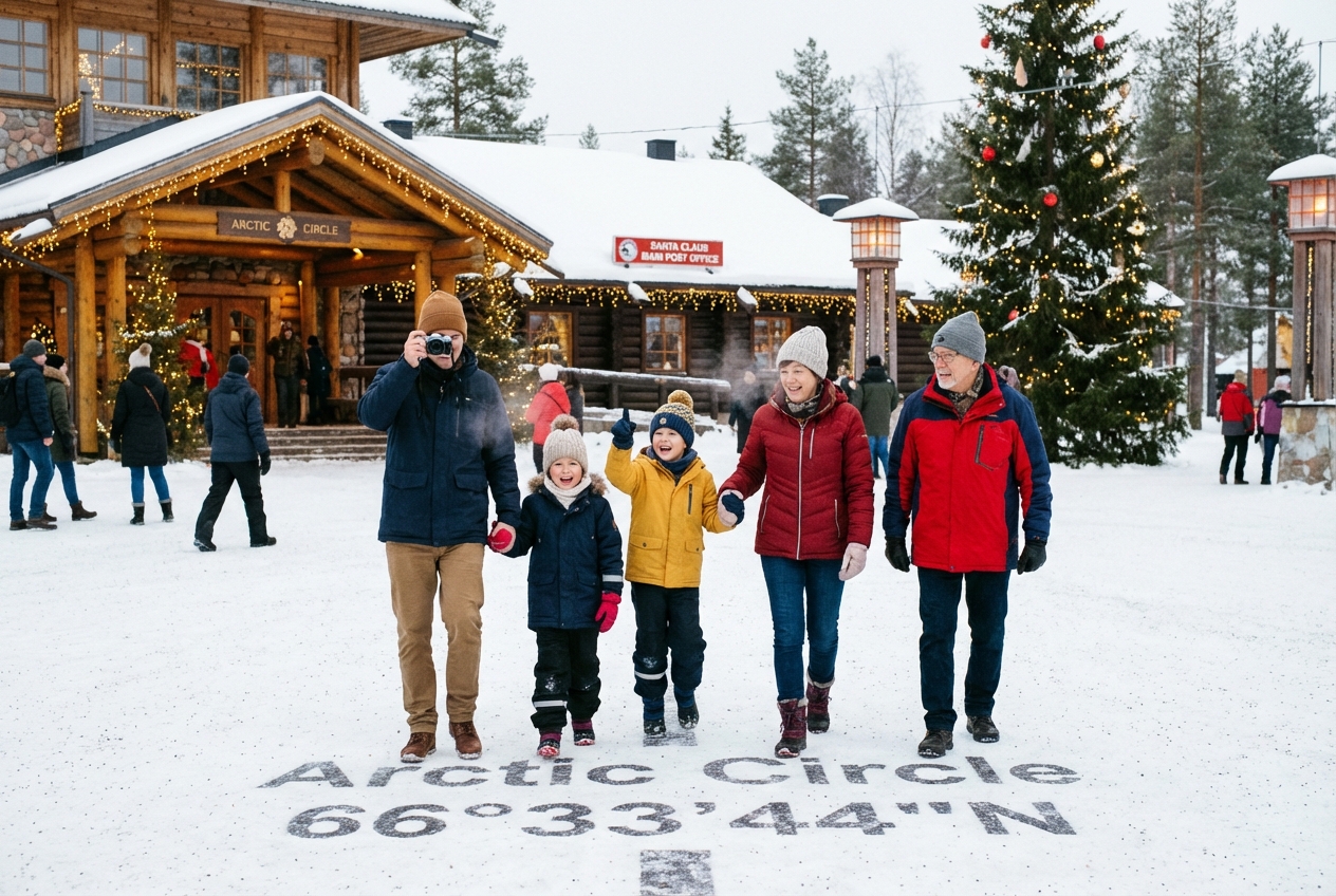 One family-friendly winter day in Rovaniemi (Santa, science, indoor fun ...