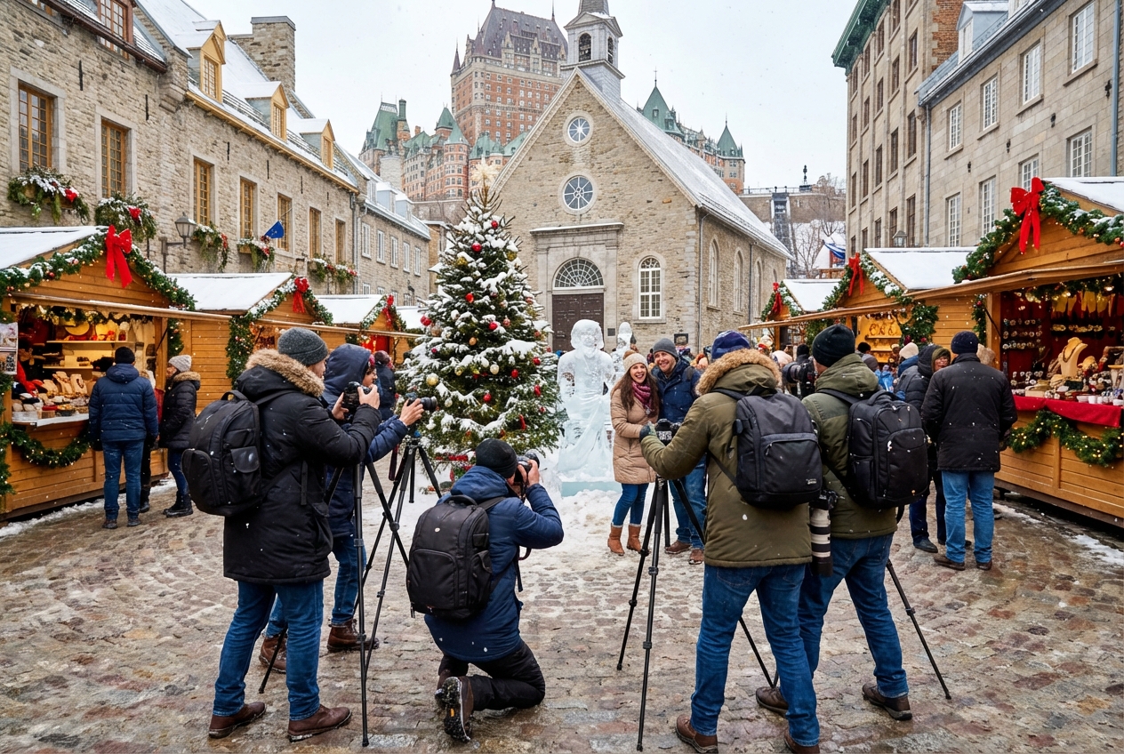Snow‑Dusted Christmas in Québec City — A 3‑Day Photographers' Itinerary ...